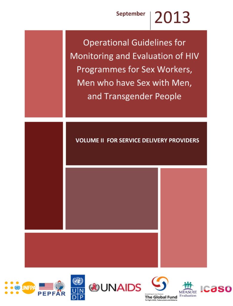 Operational Guidelines For Monitoring And Evaluation Of Hiv Programmes