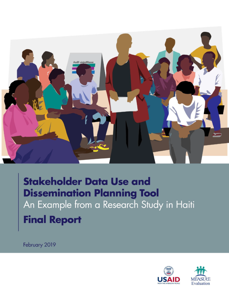 Stakeholder Data Use and Dissemination Planning Tool: An Example from a ...