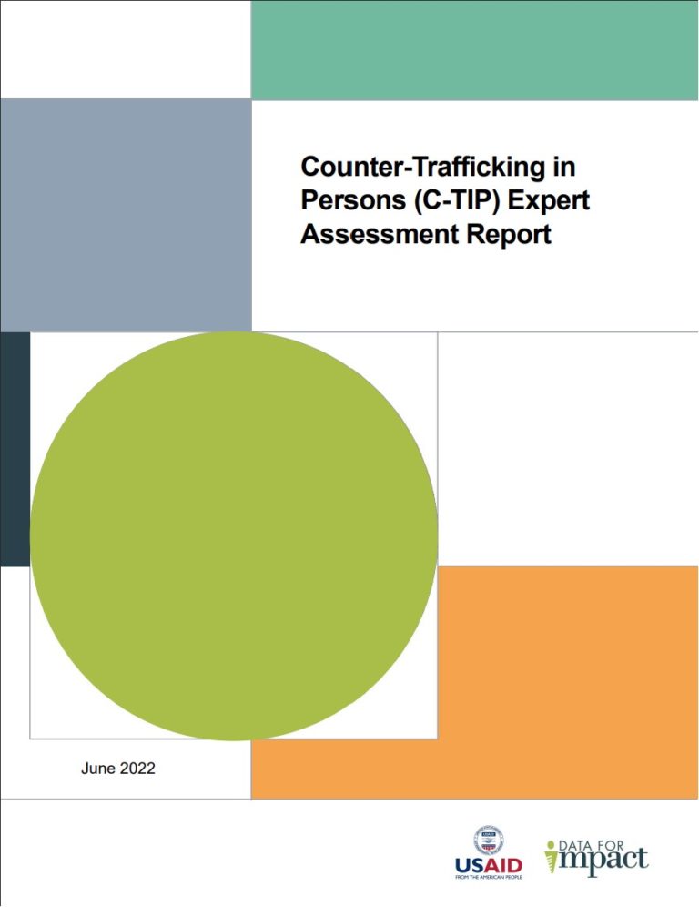Counter-Trafficking in Persons (C-TIP) Expert Assessment Report ...
