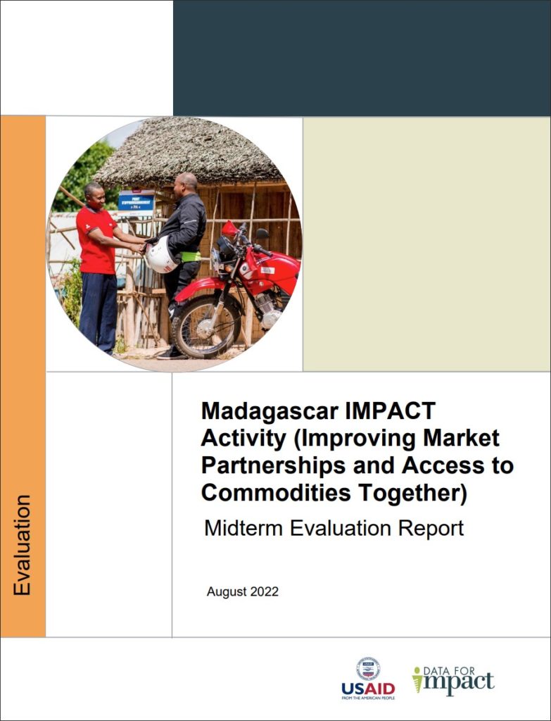 Madagascar IMPACT Activity (Improving Market Partnerships and Access to ...