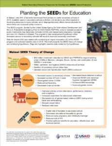 Planting the SEEDs for Education: Theory of Change Brief ...
