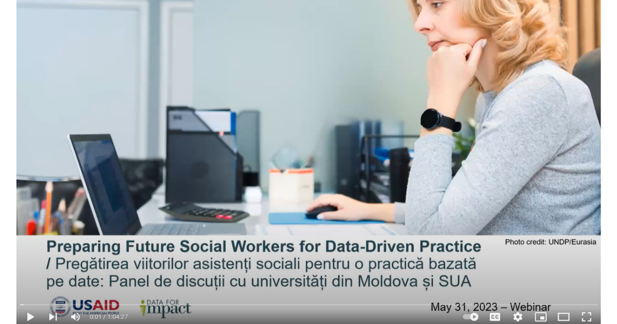 Preparing Future Social Workers for Data-Driven Practice: A Panel Discussion with Universities ...