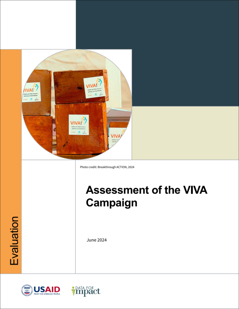 VIVA ক্যাম্পেইনের মূল্যায়ন - DataForImpactProject