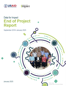 Data for Impact End of Project Report - DataForImpactProject